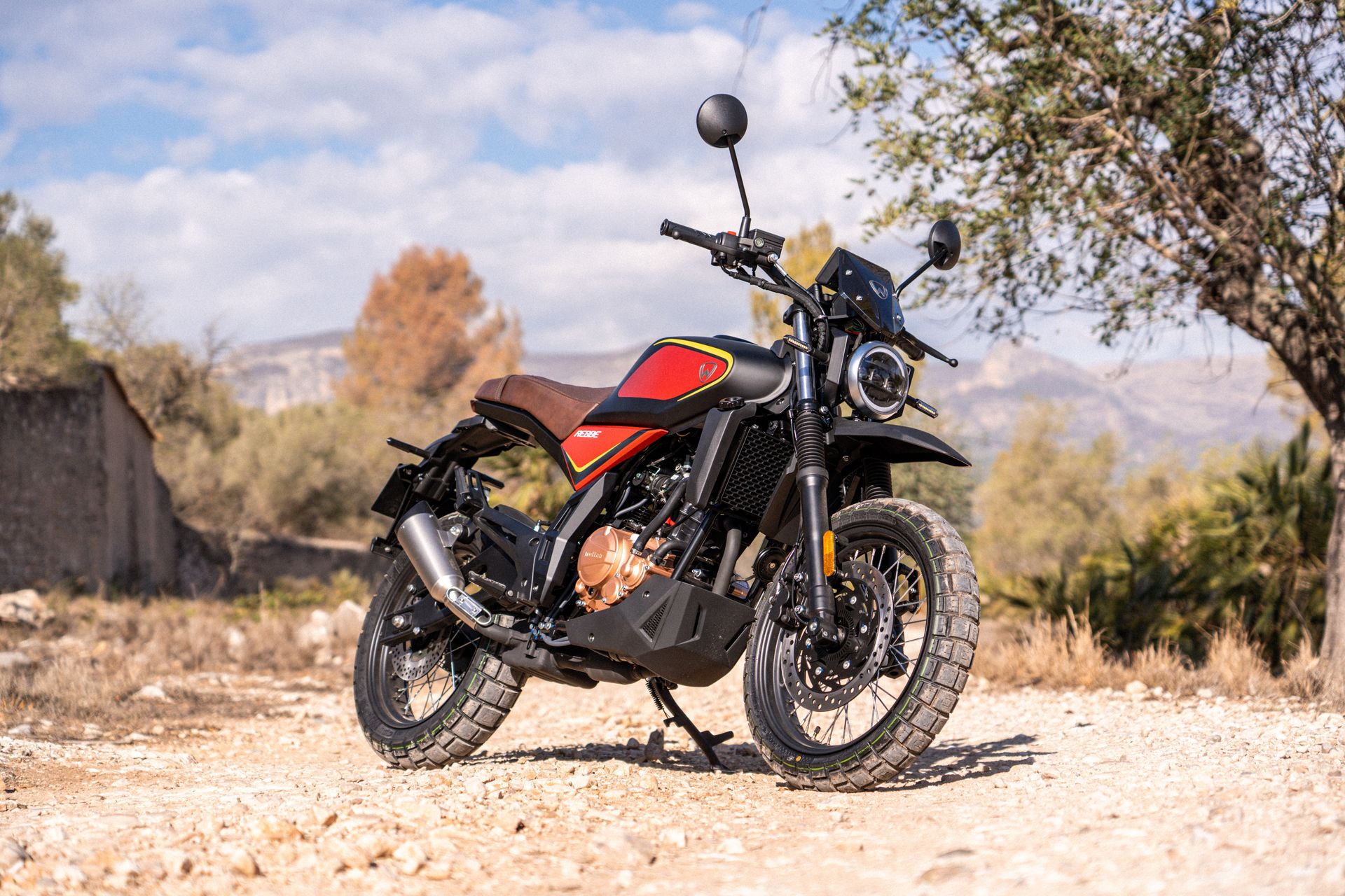 Scrambler 125 urbana | Wottan Rebbe Scrambler